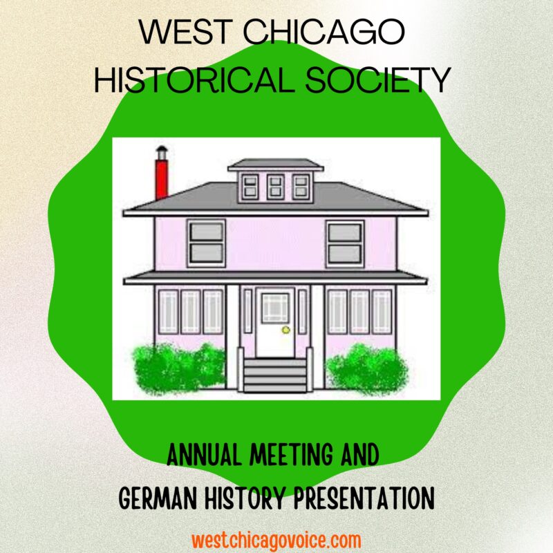 West Chicago Historical Society Presents German Ancestry Presentation ...