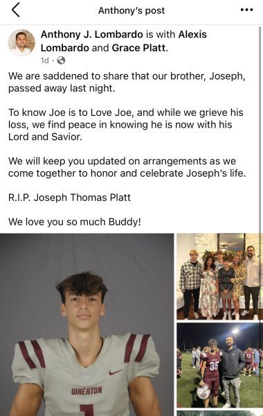 Wheaton Academy Mourns the Loss of Sophomore Joseph Platt - West ...