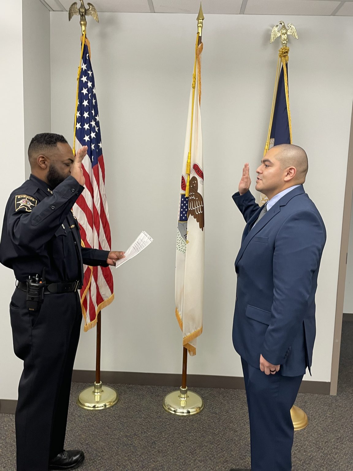 DuPage County Sheriff's Office Welcomes New Deputy, Another Retires ...