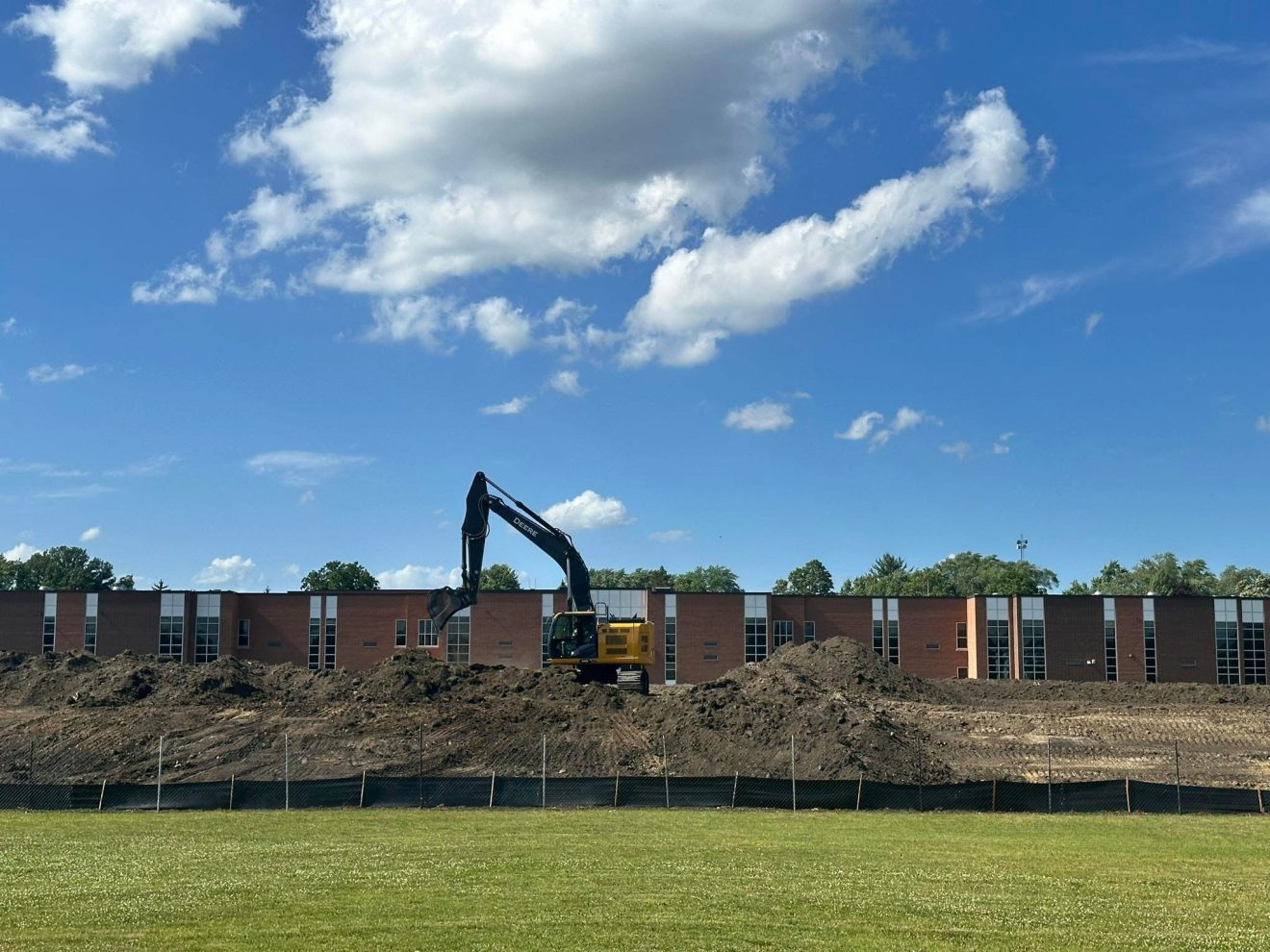 Construction Begins on New Athletic Field at Leman Middle School - West ...